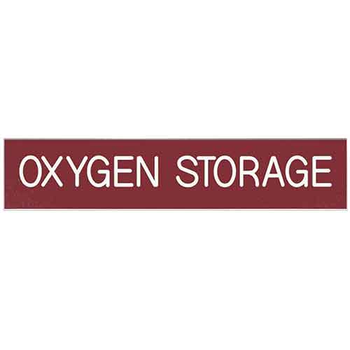 Veterinary Dental Office Sign | OXYGEN STORAGE ID Sign