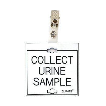Veterinary Dental Clip-Its Cage Tag | Collect Urine Sample